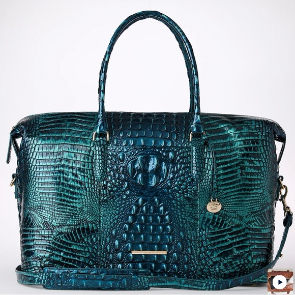 Brahmin | Bags | Brahmin Duxbury Blue Patina Melbourne | Poshmark